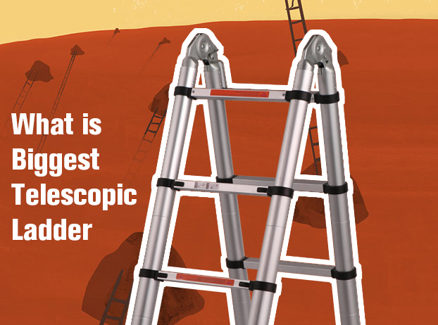 What is the biggest telescopic ladder? | DEYOU ladder supplier